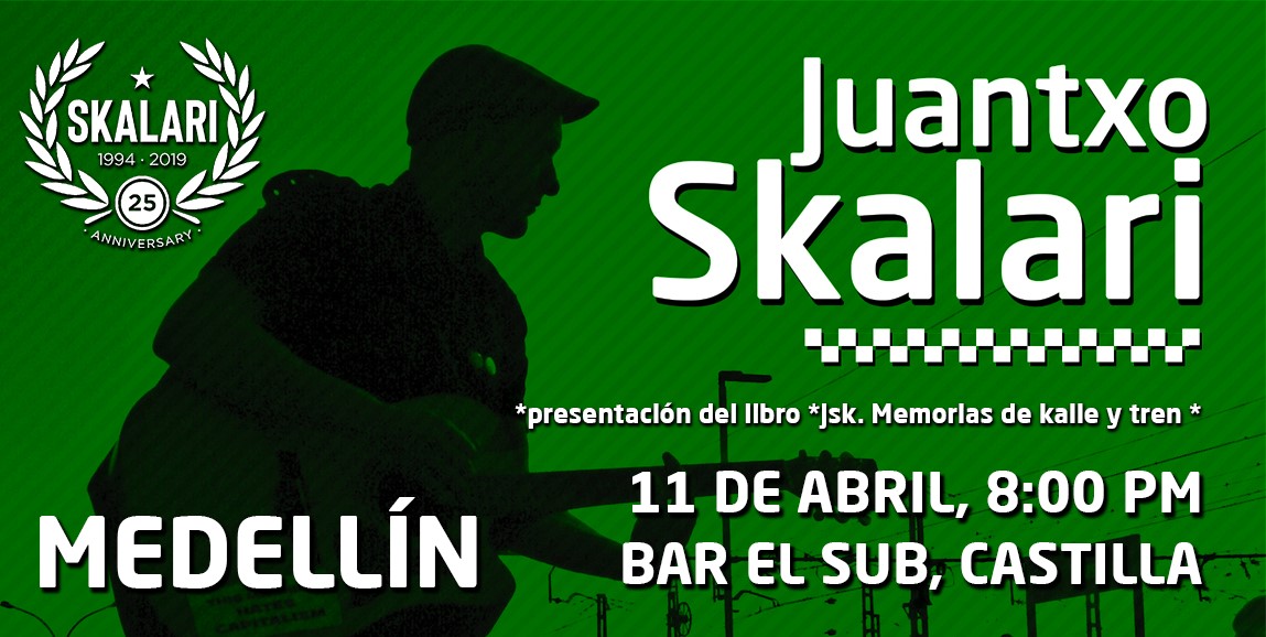 Juantxo Skalari vuelve a Colombia « ||| Revista Bombea